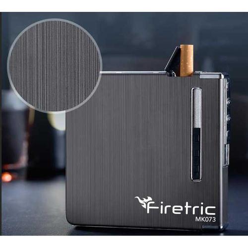 Jual Firetric Kotak Rokok Aluminium 20 Slot dengan Korek Elektrik ...