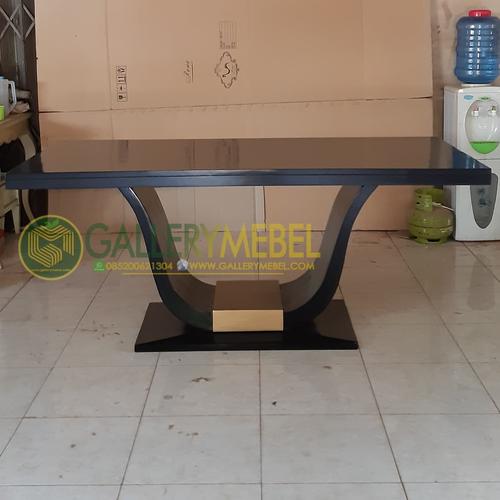 Jual Meja Makan Mewah Jati Kaki Lengkung - Meja Makan Vinoti Elegan 180 ...
