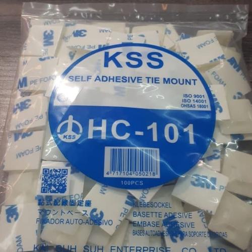 Jual Tie Mount HC-101 / KSS Self Adhesive Tie Mount - Jakarta Barat ...