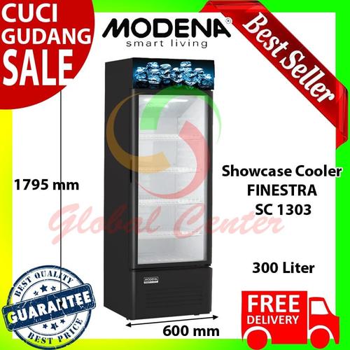 Jual Showcase Modena SC 1303 300 Liter Garansi Resmi - Jakarta Barat ...