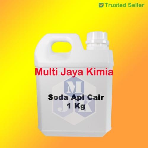 Jual Caustic Soda Liquid / Soda Api Cair / NaOH Liquid 1Kg - Kota ...