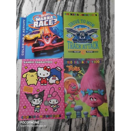 Jual Buku mewarnai / Coloring Book & Activity ukuran besar + stiker ...