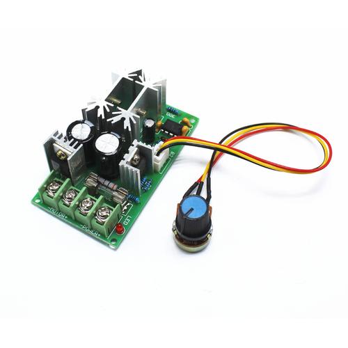 Jual Dimmer 20A PWM Speed Control Motor LED Regulator Controller DC 9 ...
