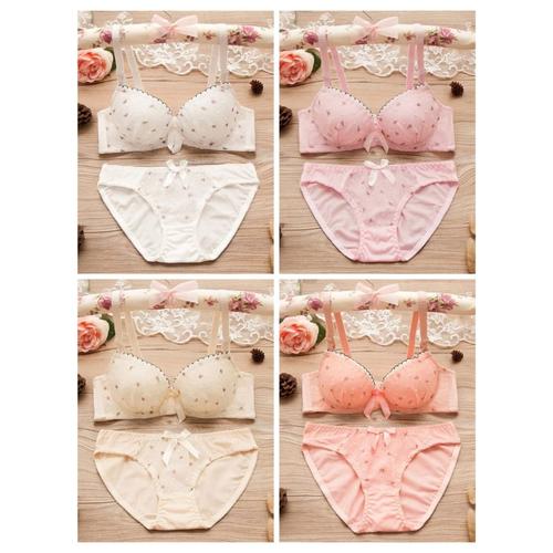 Jual BRA SET MOTIF BUNGA (BS.161.XNI) - Merah Salem, 32 - Jakarta Utara ...