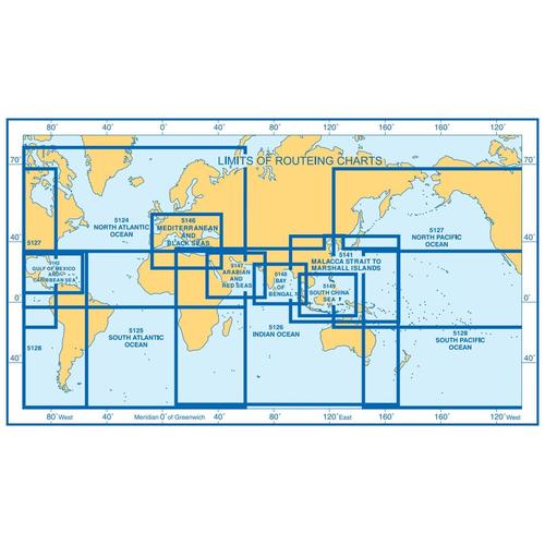 Jual Peta Nautika British Admiralty Routeing Chart BA 5149 South China ...