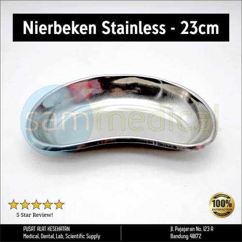 Jual Lokal Nierbeken Stainless / Waskom Bengkok / Tray - 23cm - Kota ...