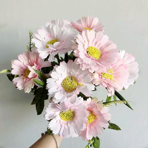 Jual High Quality 1 Bouquet (10heads) Artificial Silk Sun Flowers ...