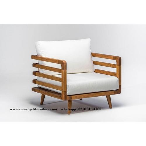 Jual Sofa Single Minimalis Kayu Jati Sofa Amcher Sofa Minimalis Kayu ...