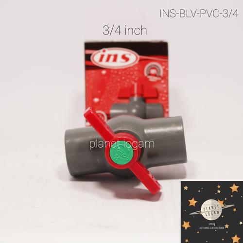Jual Ball Valve/Stop Kran/Keran PVC Uk. 3/4" [INS] - Kab. Sidoarjo ...