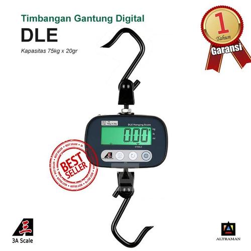 Jual Timbangan Gantung Digital DLE Timbangan Digital Kapasitas 75-300 ...