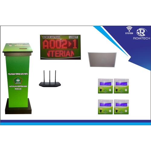 Jual mesin antrian murah - Kab. Kebumen - romtech | Tokopedia