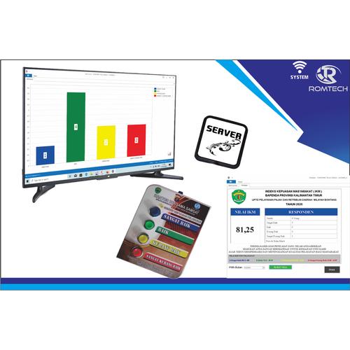 Jual Mesin Survey Kepuasan (ikm) wifi - Kab. Kebumen - romtech-store | Tokopedia