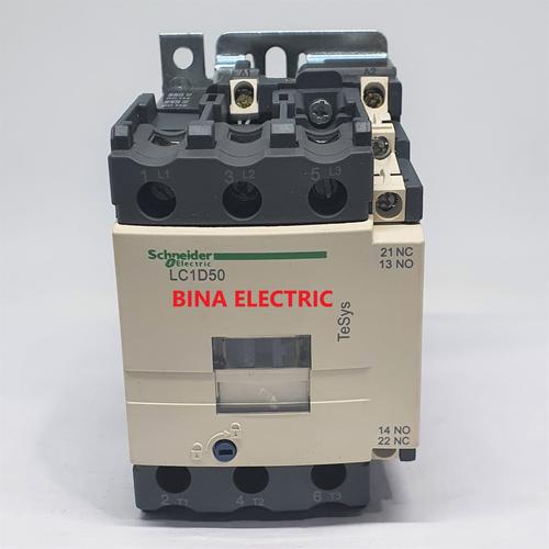 Jual Kontaktor / Contactor Schneider LC1D50A LC1D50AM7 3P 80A 22kW ...