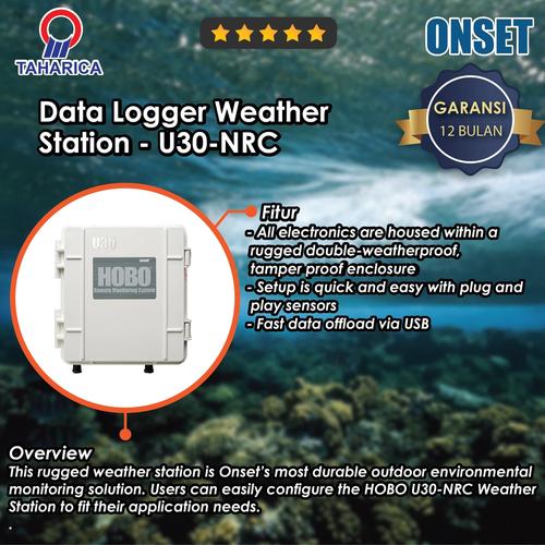 Jual HOBO Weather Station Data Logger U30 USB (U30-NRC ) - Jakarta ...