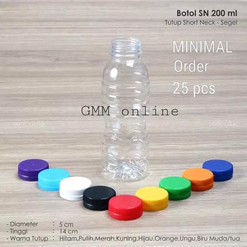 Jual botol 200ml botol ulir SN 200ml botol plastik 200 ml - Hijau - Kab ...