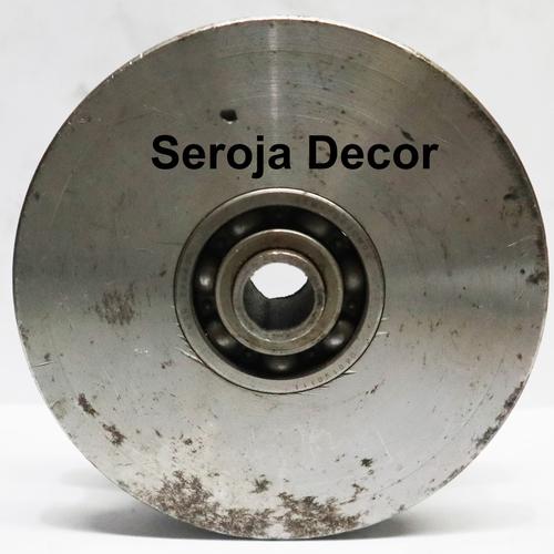 Jual Roda Bubut / Gerbang / Pintu Besi 3 inch Double Lahar / Bearing ...