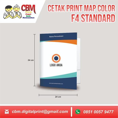 Jual Cetak Print Map StopMap Color F4 Standard - 1 sd 20 - Kota ...