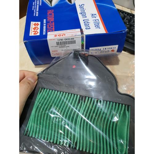 Jual SARINGAN FILTER UDARA SATRIA FU150 FI INJEKSI ASLI ORIGINAL SUZUKI ...
