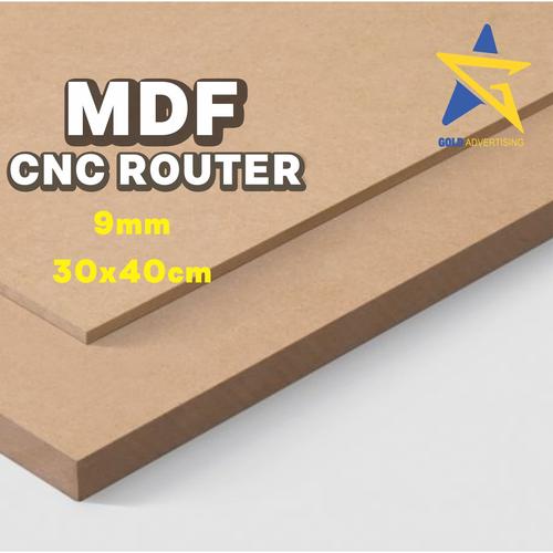 Jual Papan Kayu MDF CNC Router Tebal 9mm uk. 30x40cm - Kab. Tangerang ...