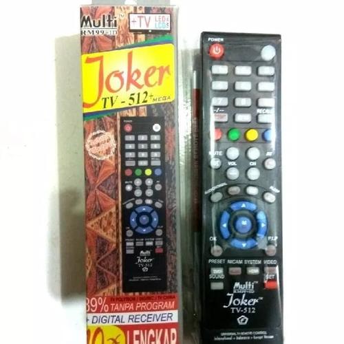 Jual Remote Universal TV, LCD, LED, HDMI & Digital Receiver Joker 99% ...