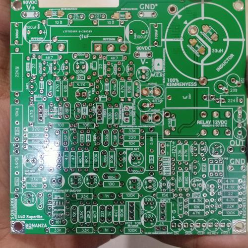 Jual pcb UCD class D superlite hijau 2 layer - Kab. Malang - AHM Tronik ...