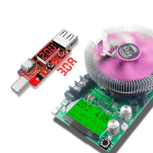 Jual 150W Constant Current Load + Digital Voltmeter Ammeter Tester ...