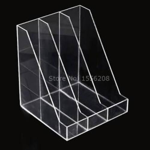 Jual akrilik rak 2slot t25cm buku kertas map dokumen folder tempat ...