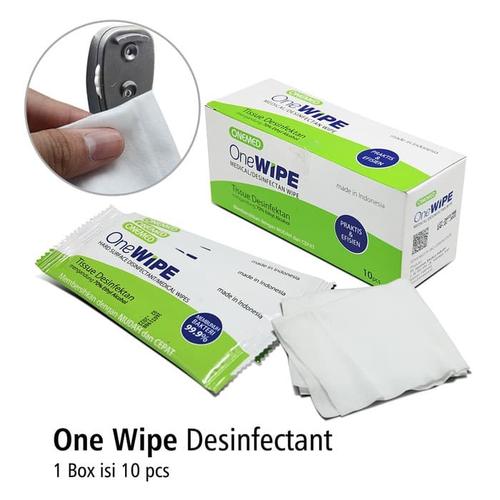 Jual Tissue Desinfektan One Wipe isi 10 Pcs - Kota Bandung - Cahaya ...