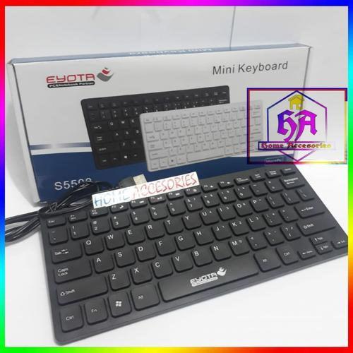 Jual KEYBOAR KEYBOD/KEY BOARD USB MINI EYOTA S5500 Black - Jakarta ...