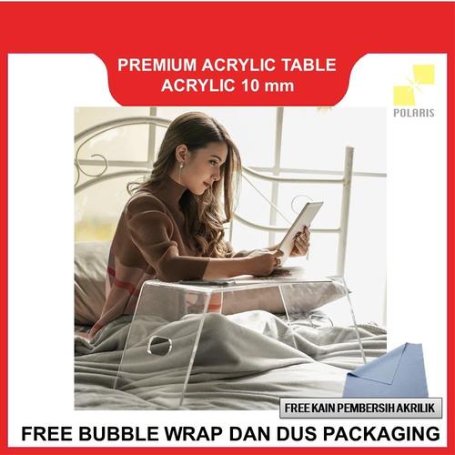 Jual Acrylic Bed Tray, Acrylic Bed Table, Meja Laptop Akrilik, - Kota ...