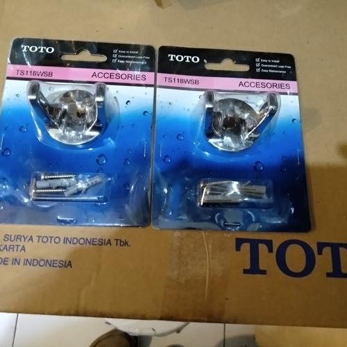 Jual robe hook gantungan handuk Toto TS118WSB murah - Jakarta Selatan ...