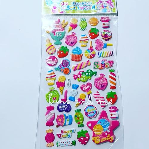 Jual Sticker Timbul Stiker Anak Permen Candy - Jakarta Barat - Hans and ...