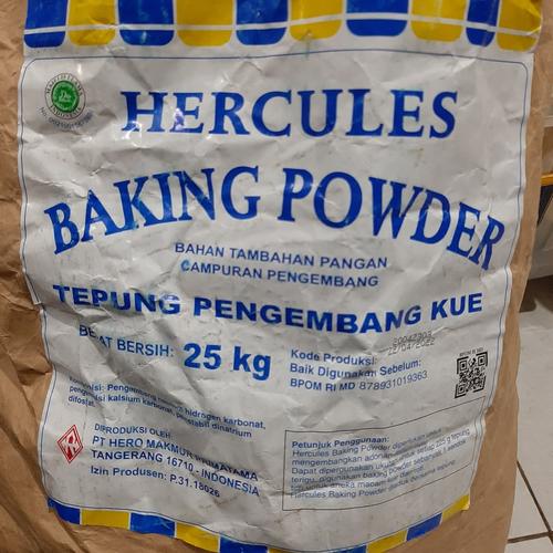 Jual HERCULES BAKING POWDER DOUBLE ACTING 1KG BUBUK, UNTUK KUE/CAKE DLL ...
