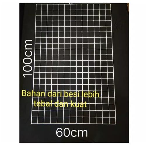 Jual Jaring Ram Besi Dinding Ukuran 60x100cm Gantungan Hook Ram Display ...