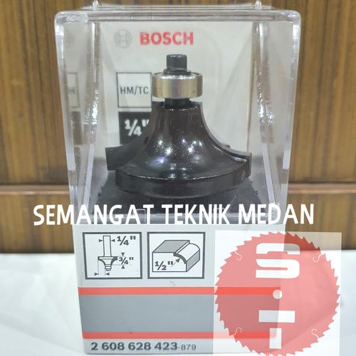 Jual 423 MATA PROFIL ROUTER TRIMMER SUDUT ROUND OVER BIT 12mm 1/2 ...