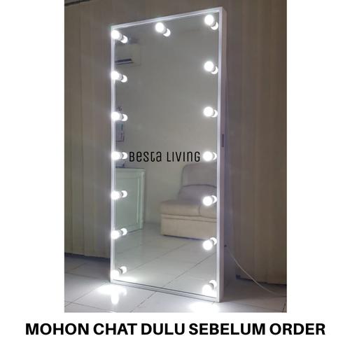 Jual Tipe 1 Standing Vanity Mirror | Cermin Lampu LED | Kaca Rias ...