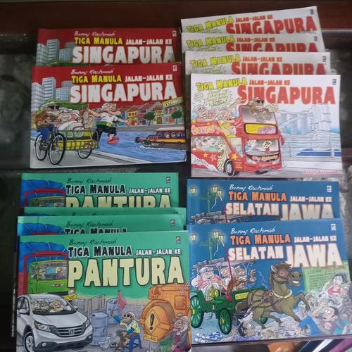 Jual Tiga Manula Jalan-jalan Ke Pantura Selatan Jawa Singapura - Benny ...