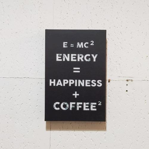 Promo POSTER SIGN KAYU KITCHEN & COFFEE / DAPUR KOPI - E = MC2 - Kab ...