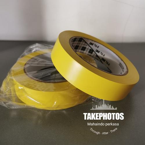Jual Lakban lantai 3M 764 - Floor marking tape kuning/yellow 24mm x 33mtr - Kota Tangerang - EL ...