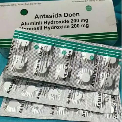 Jual Antasida Doen tablet- obat asam lambung per strip - Kab. Kediri ...