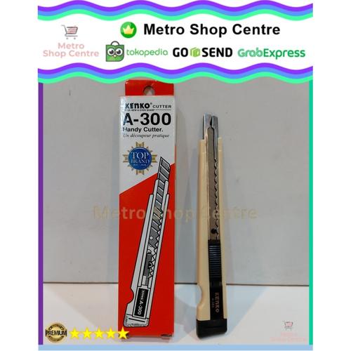 Jual Kenko-Gagang Pisau Cutter Kecil (Mini) Kenko A-300 Warna Putih ...