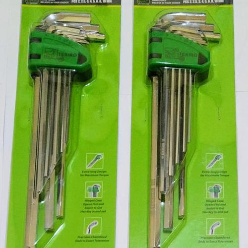 Jual TEKIRO Kunci L set panjang Metric 8pc /TEKIRO Hex Key Set Extra ...