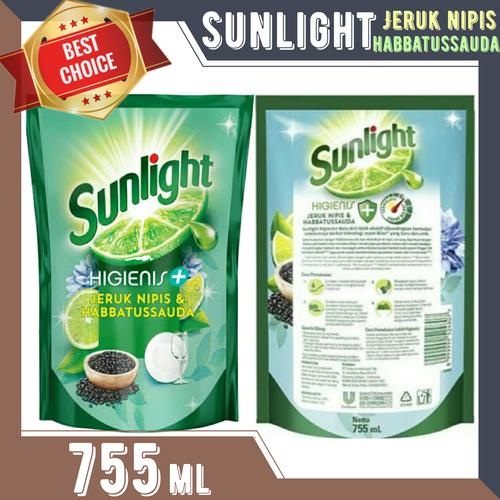 Jual SUNLIGHT 755ml Sabun Cuci Piring Sunlight habbatussauda Higenis 755 ml - Kab. Tangerang ...