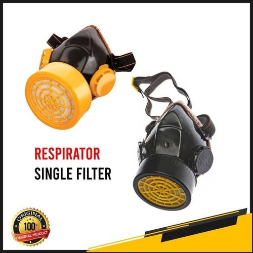 Jual Masker Anti Polusi Chemical Respirator Single Filter Carbon Prohex ...