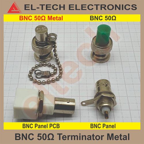 Jual BNC Male Terminator Resistor Impedance 50 ohm Model Metal Rantai ...