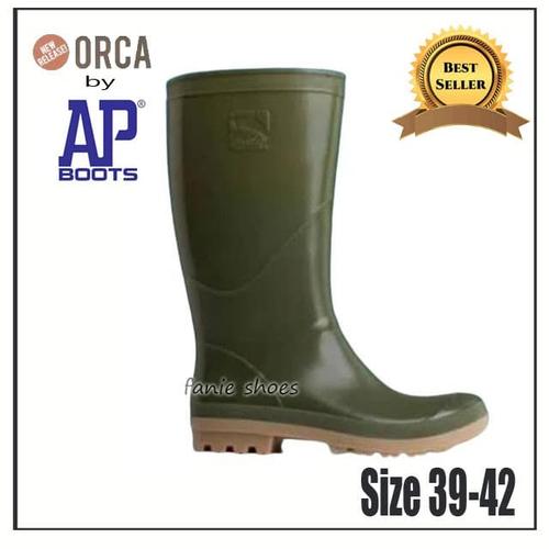 Jual Orca Boot by AP Panjang 39-42 / Sepatu Karet Boots Tahan Air - 42 ...