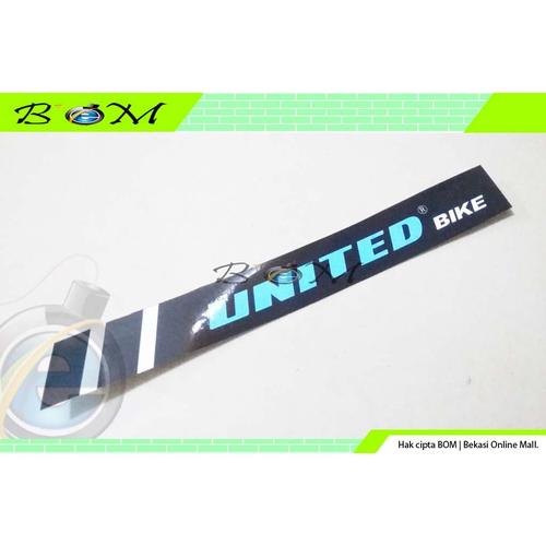 Jual sticker stiker speda sepeda bike cycle logo tulisan united bike ...