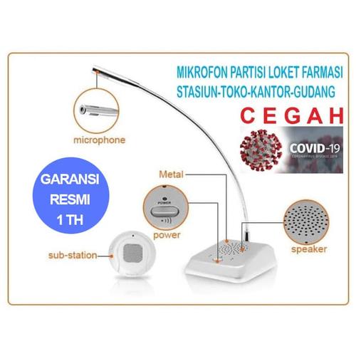 Jual Mic Loket - Cash counter intercom - Window Intercom - PROMICK MY ...