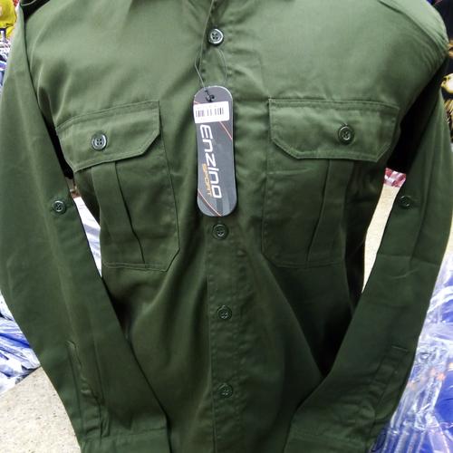 Jual KEMEJA SERAGAM KERJA PNS, BAJU PDH ARMY PANJANG - Army, XL - Kota ...