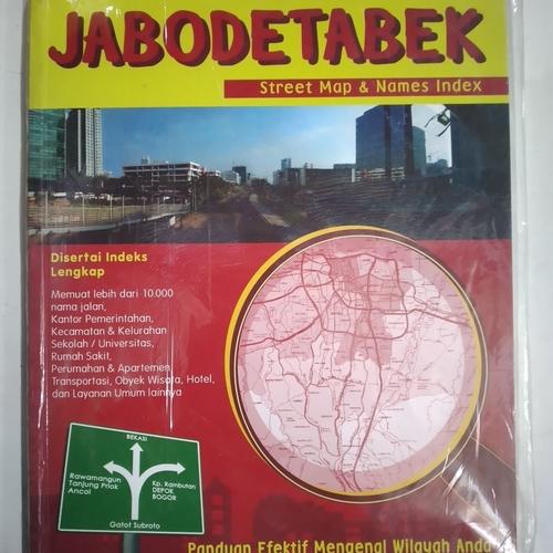 Jual JABODETABEK STREET MAP AND NAMES INDEX - Kota Bandung ...